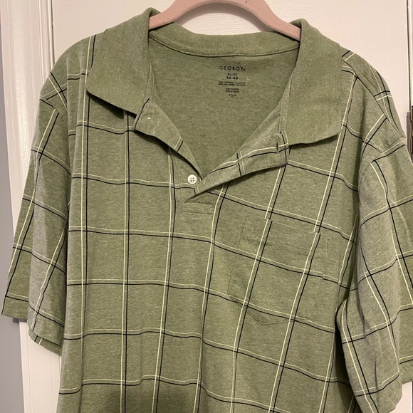 George | Shirts | Mens Short Sleeve Collared Shirt | Poshmark